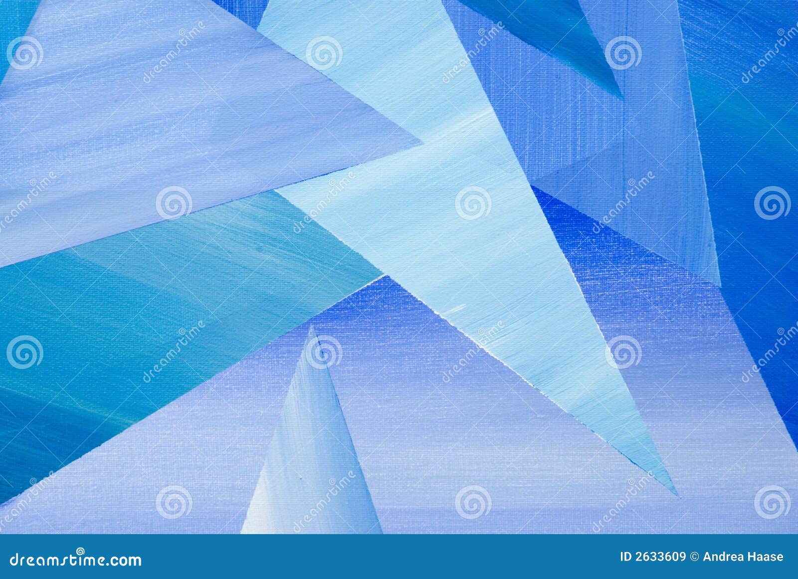 Blue triangle stock illustration. Illustration of triangle - 2633609