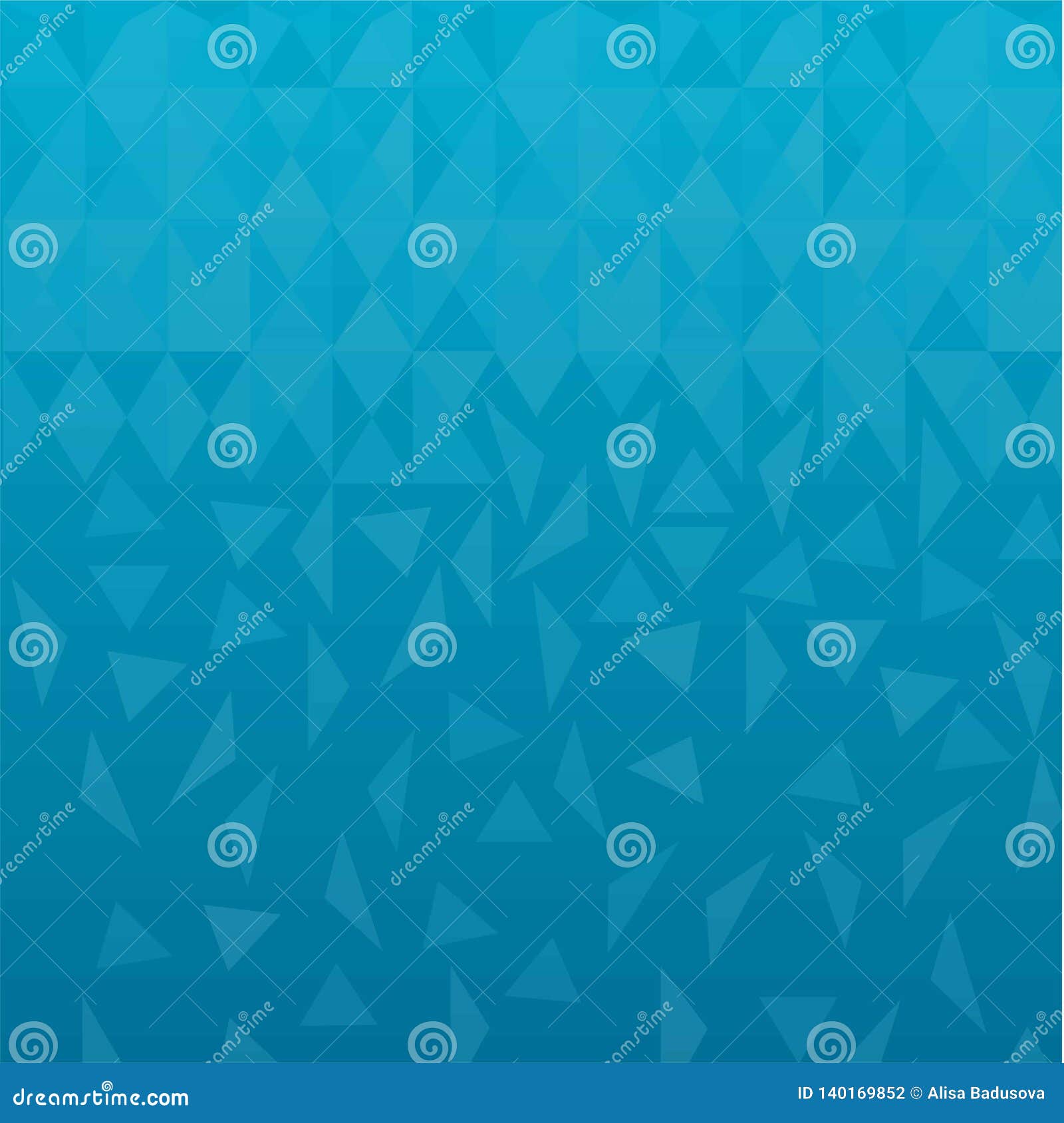 Blue Triangle Abstract Background Vector Illustration Low Poly Stock ...