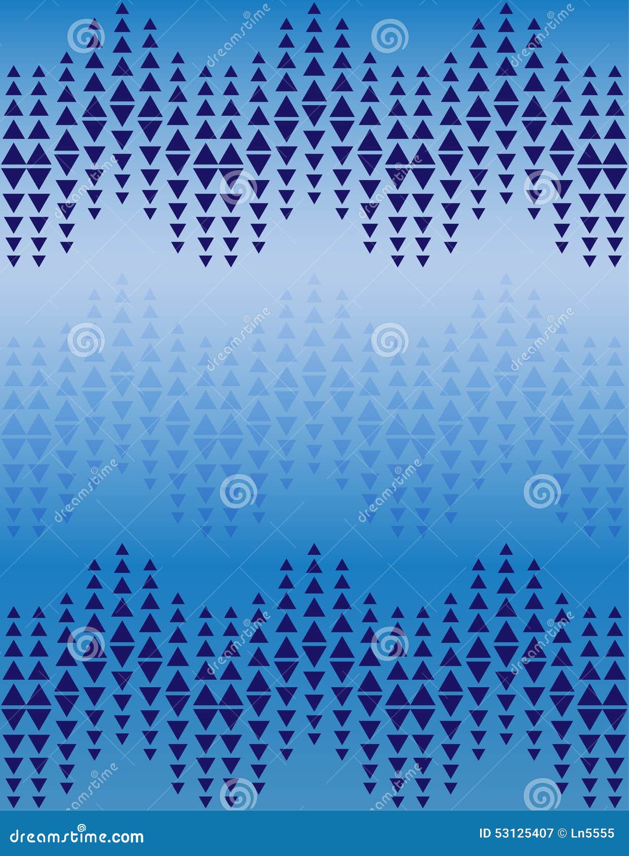 Blue Triangle Pattern Design Stock Vector - Illustration of futuristic ...