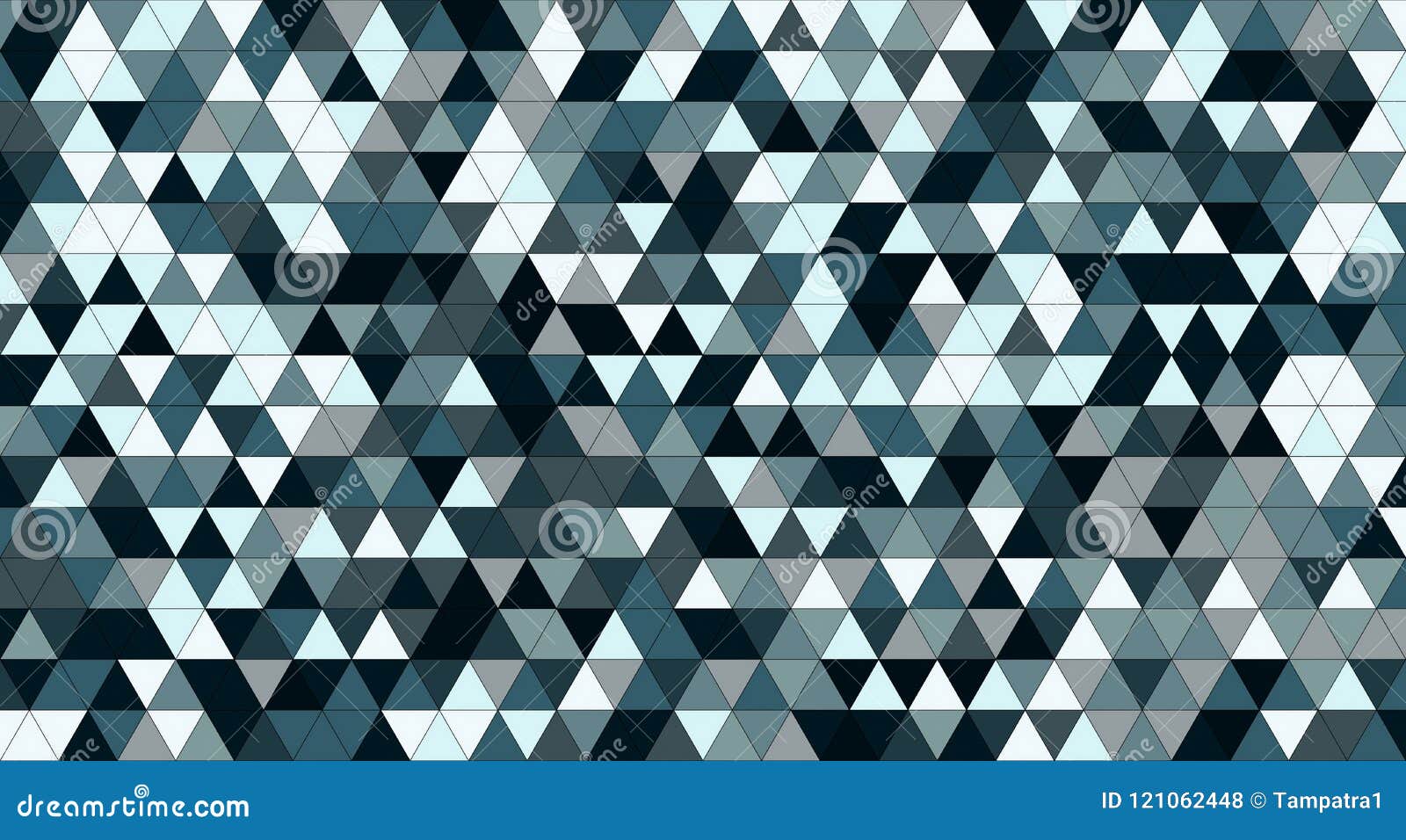 Blue Triangle Tiles Texture, Seamless Pattern Graphic Background Stock ...