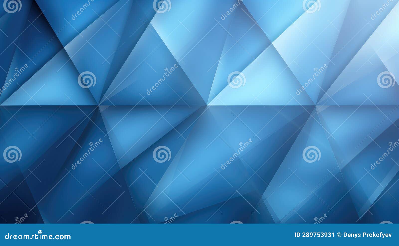 Blue triangles background stock illustration. Illustration of bright ...