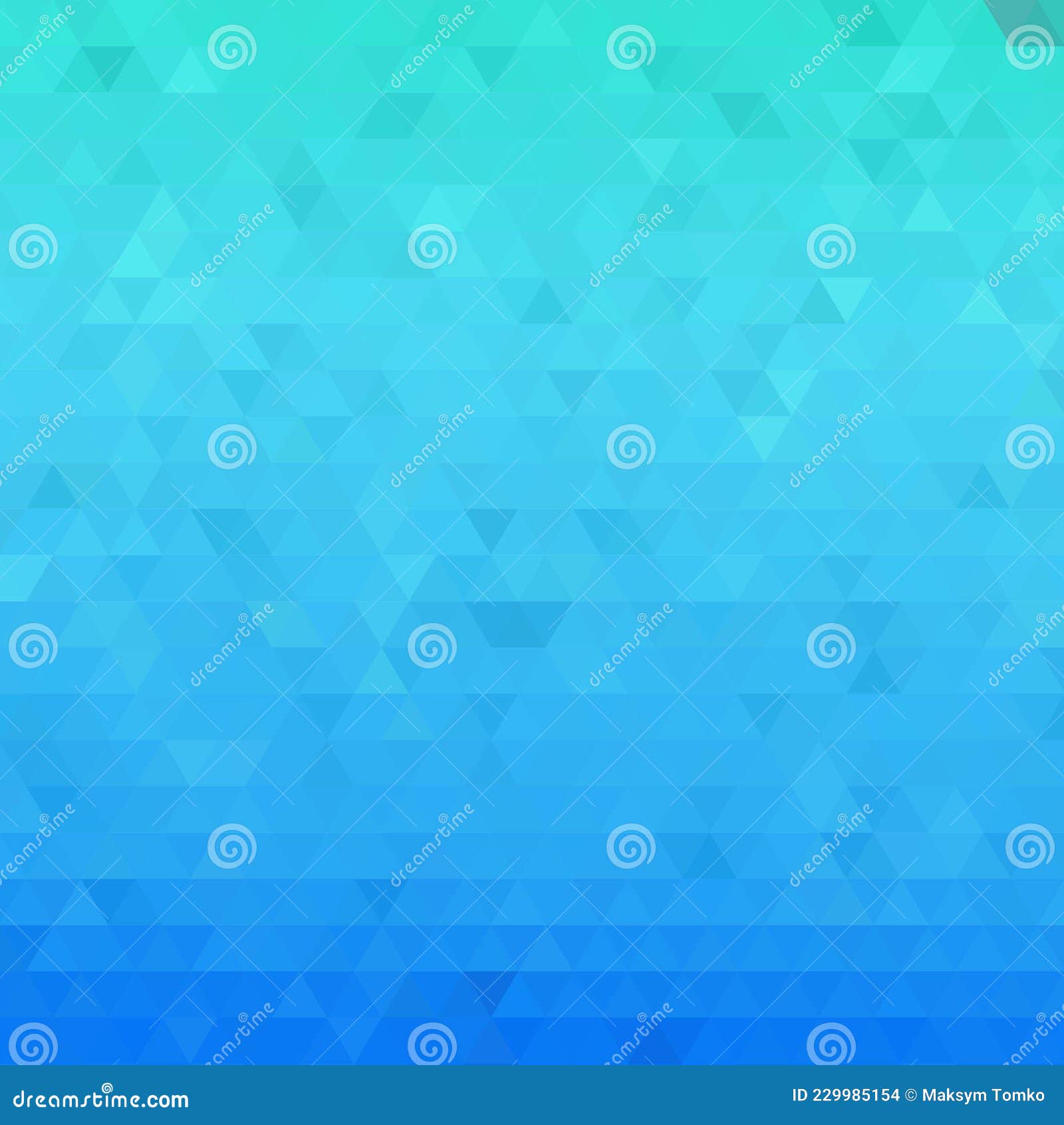 Blue Triangular Background. Polygonal Style. Mosaic Background. Eps 10 Stock Vector ...