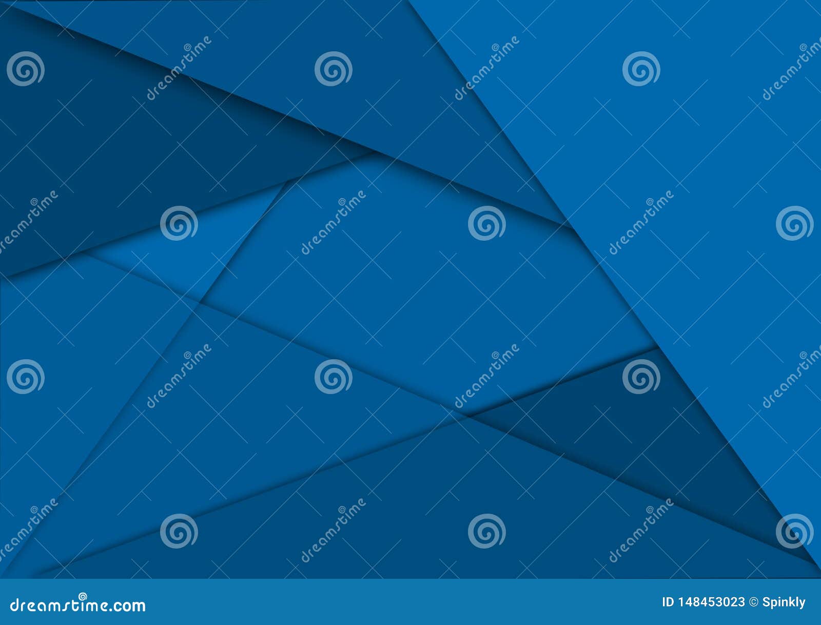 Blue Triangular Shapes Design for Wallpaper Stock Image - Image of ...