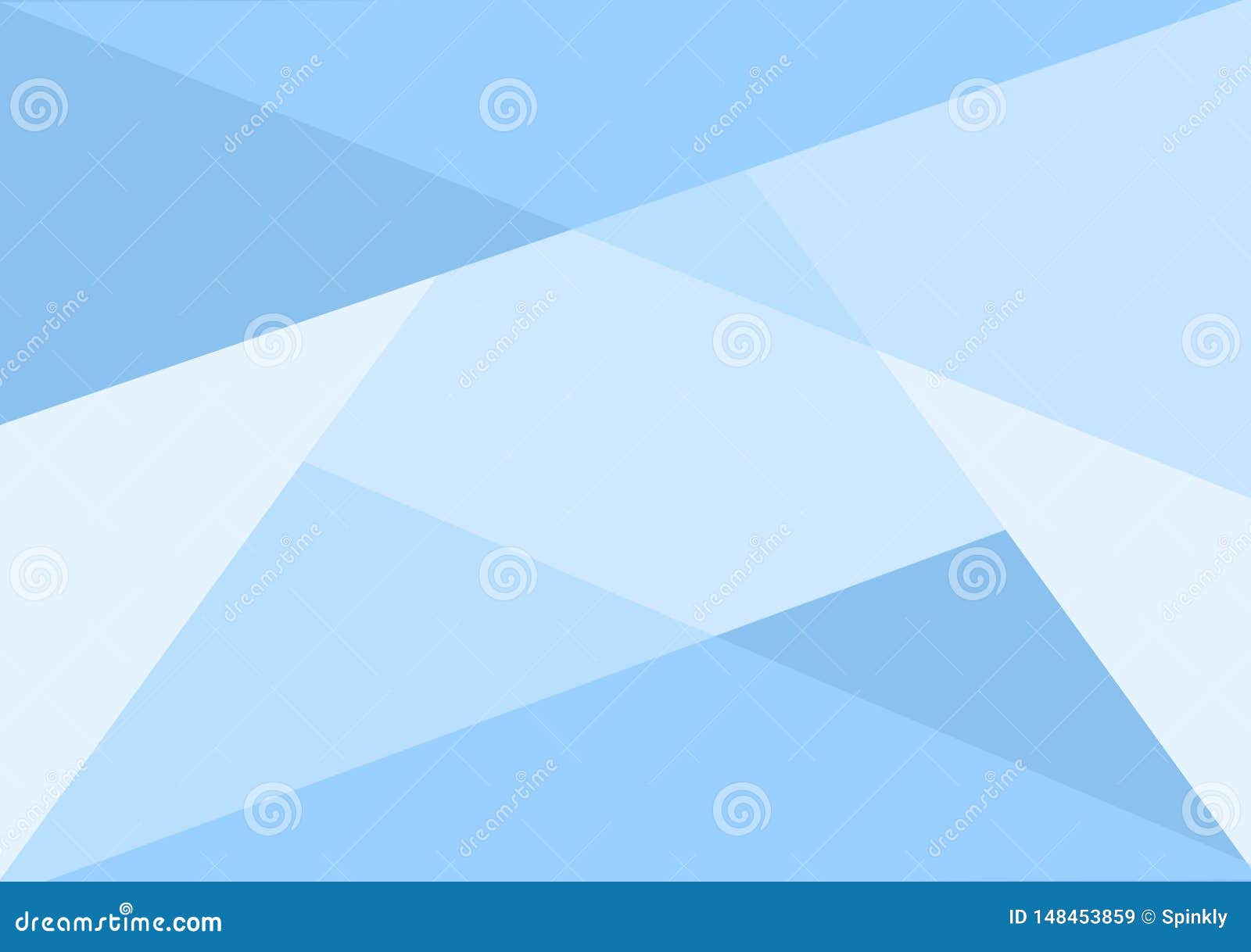 Blue Triangular Shapes Design for Wallpaper Stock Illustration ...