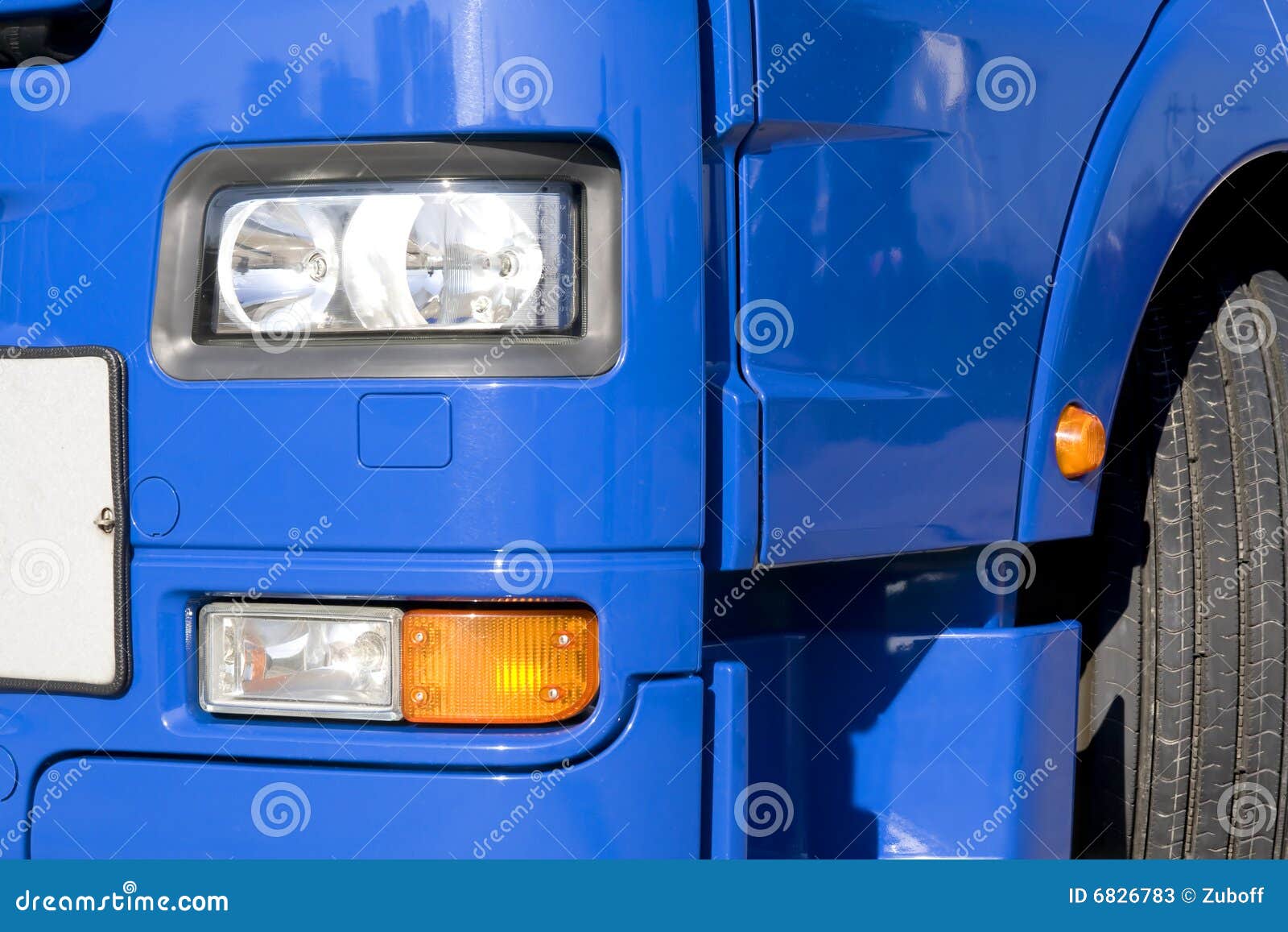 Blue truck, stock image. Image of truck, blue, transport - 6826783