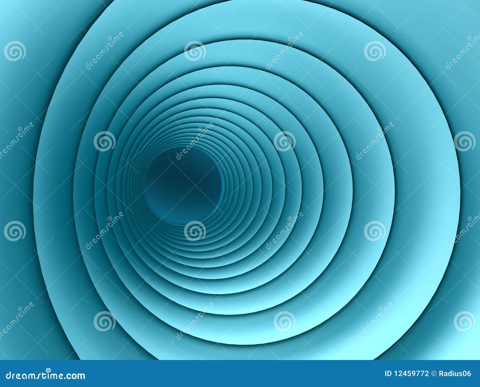 Blue tube abstract stock illustration. Illustration of color - 12459772