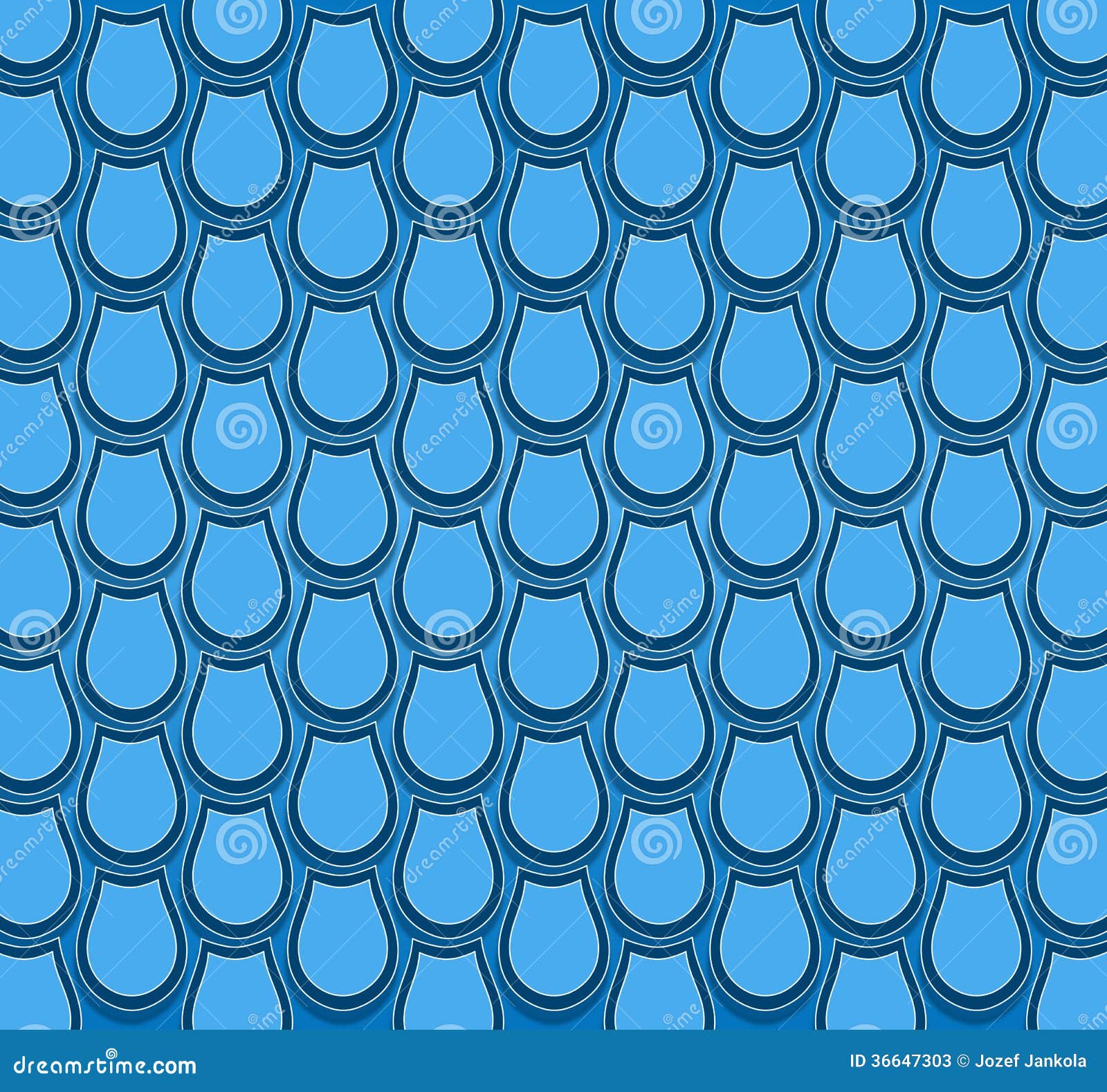 Blue tulip pattern stock illustration. Illustration of seamless - 36647303