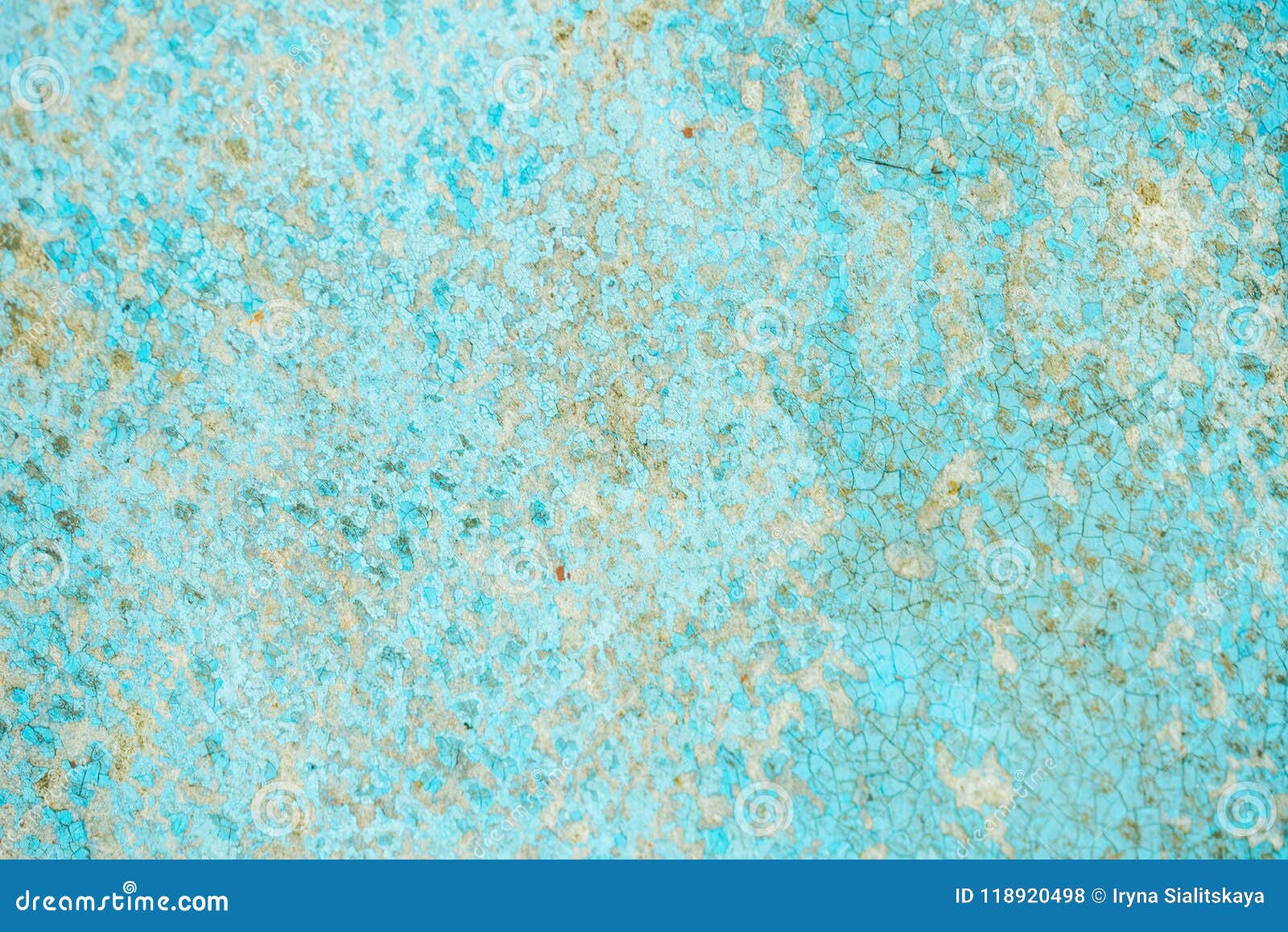 Blue Turquoise Background Rust on Metal Stock Photo - Image of dirty ...