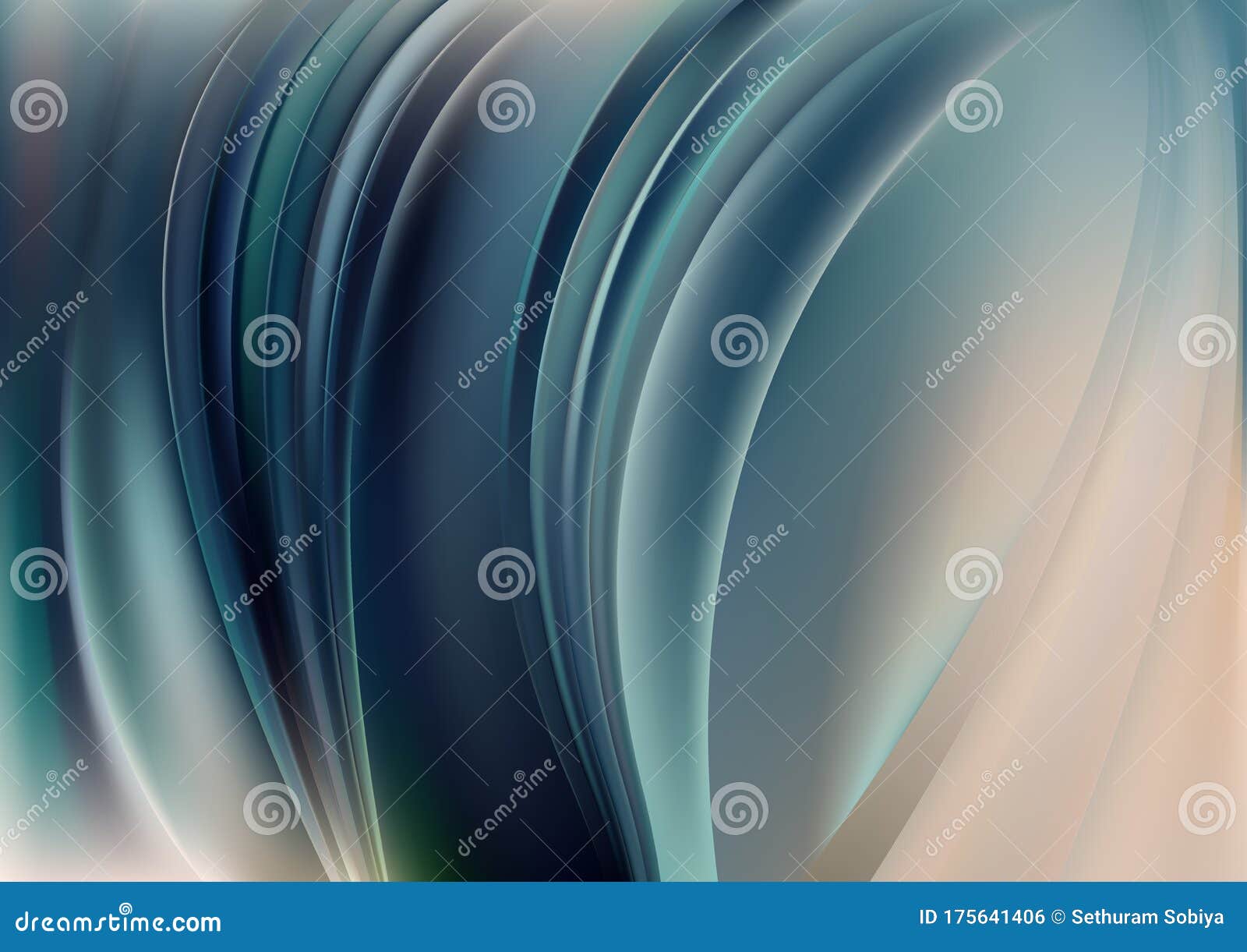 Blue Turquoise Elegant Background Vector Illustration Design Stock ...