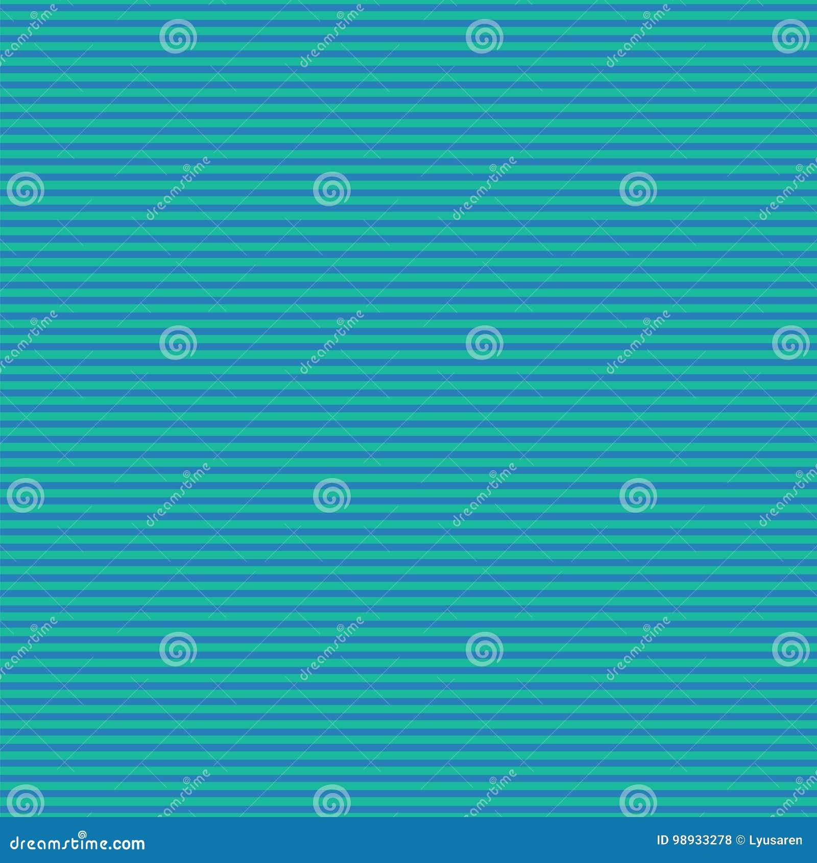 Blue Turquoise Horizontal Stripes Pattern Stock Vector - Illustration ...