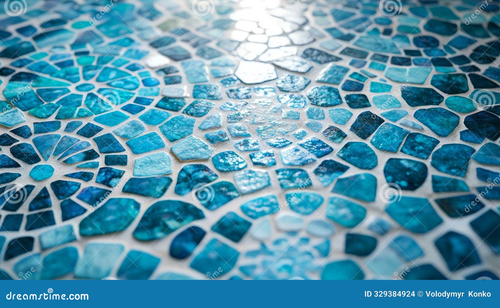 Turquoise Mosaic Tile Royalty-Free Stock Image | CartoonDealer.com ...