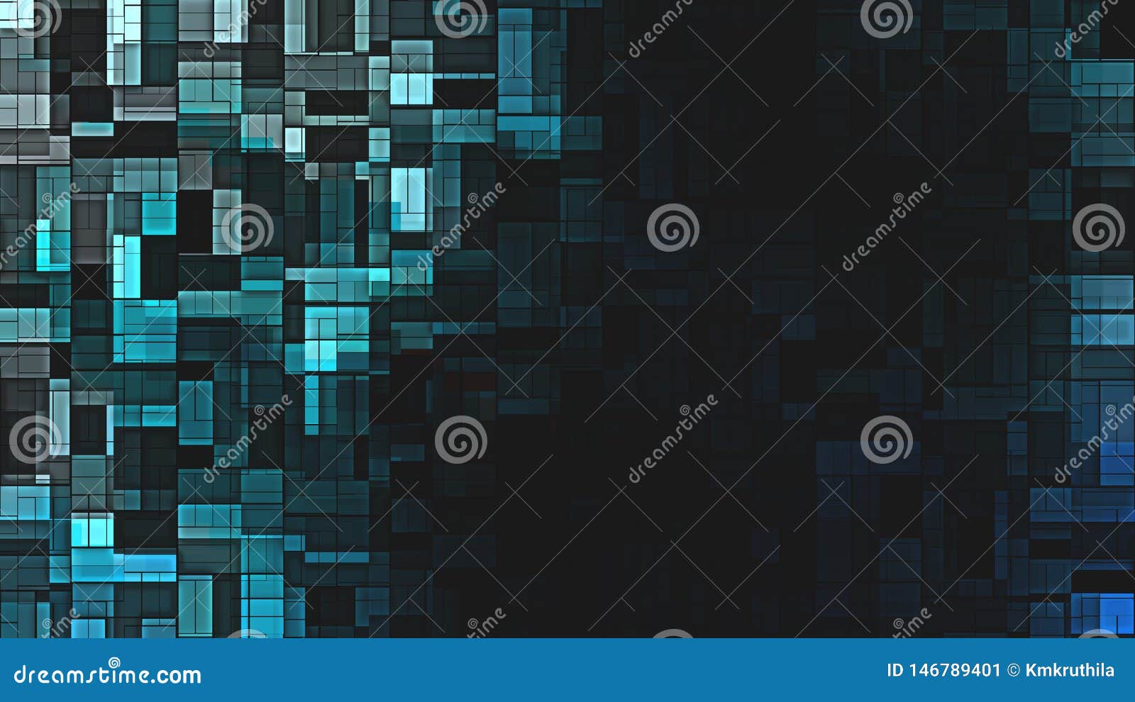 Blue Turquoise Pattern Background Beautiful Elegant Illustration ...
