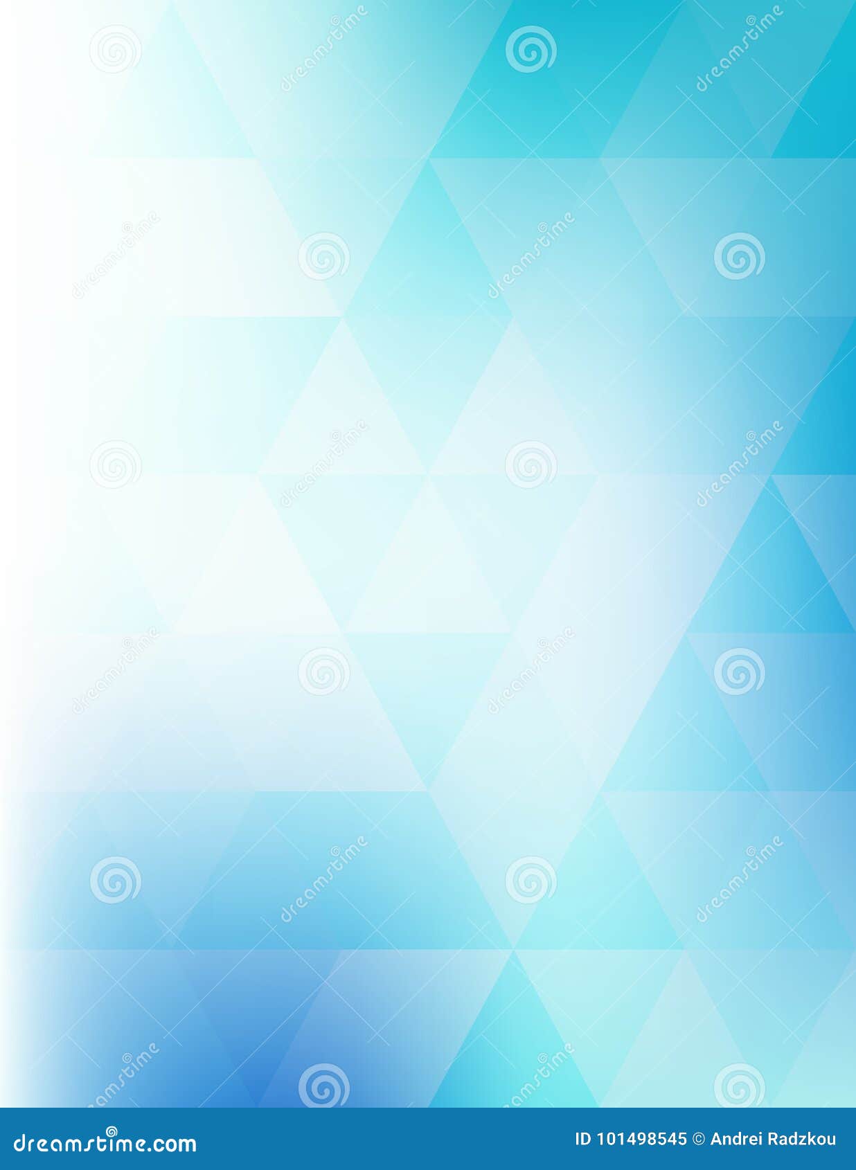Blue and Turquoise Pattern with Transparent Triangles Stock Vector ...