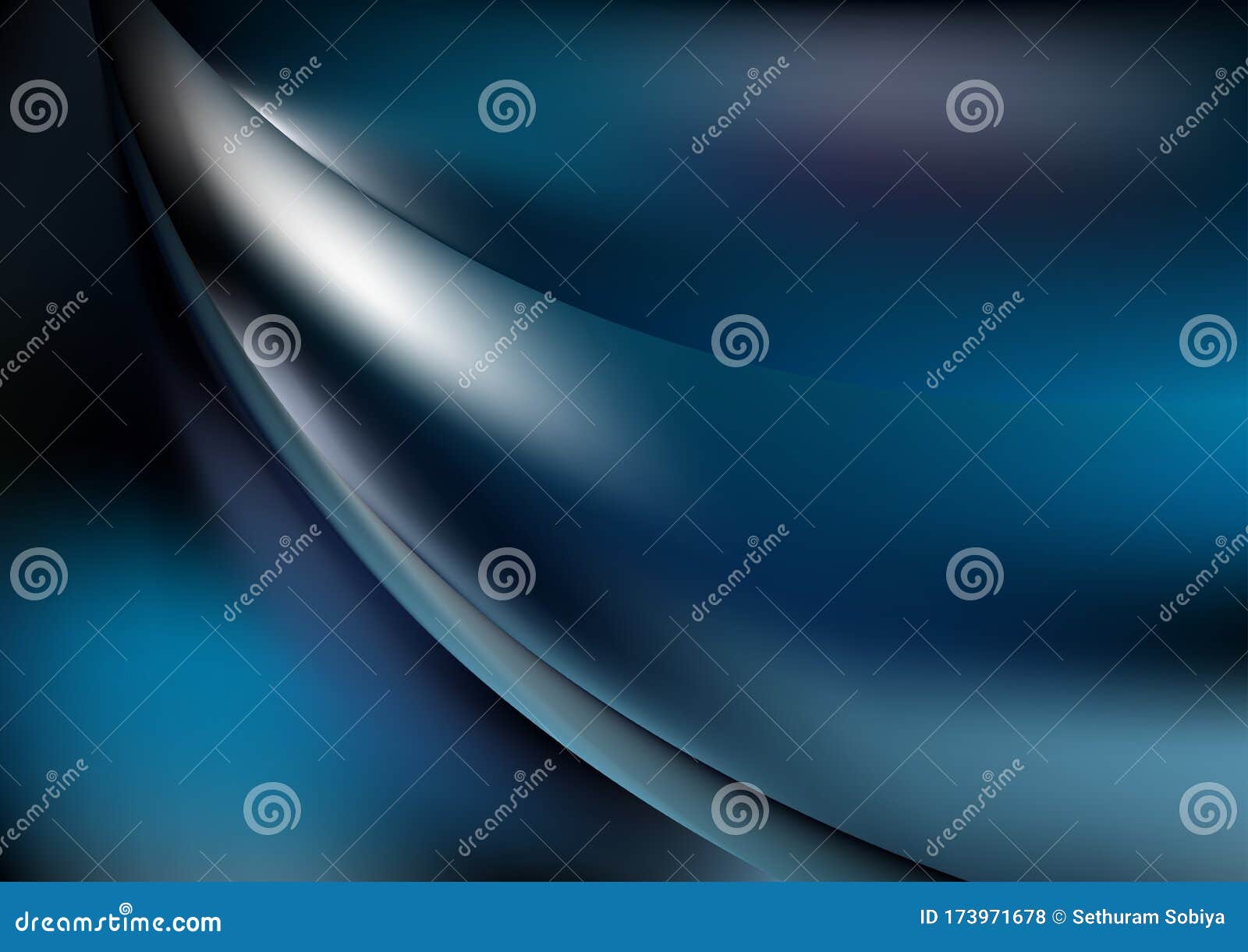 Blue Turquoise Template Background Vector Illustration Design Stock ...
