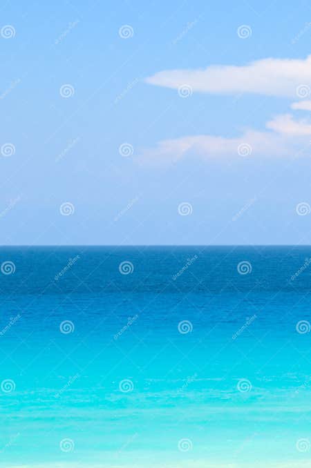 Blue and Turquoise Tropical Ocean Stock Image - Image of nature, tropic ...