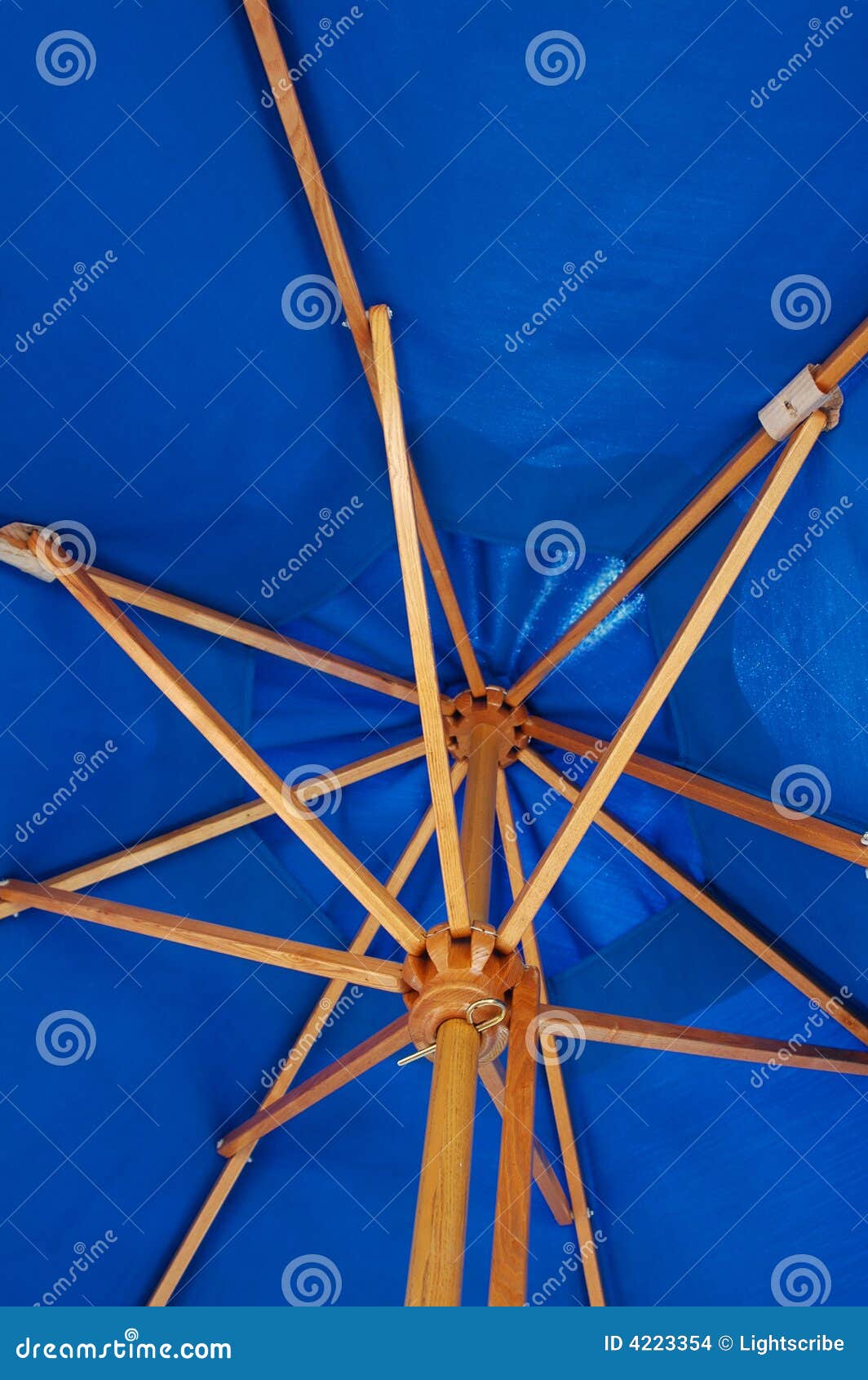 Blue Umbrella stock photo. Image of detail, holiday, outdoor - 4223354