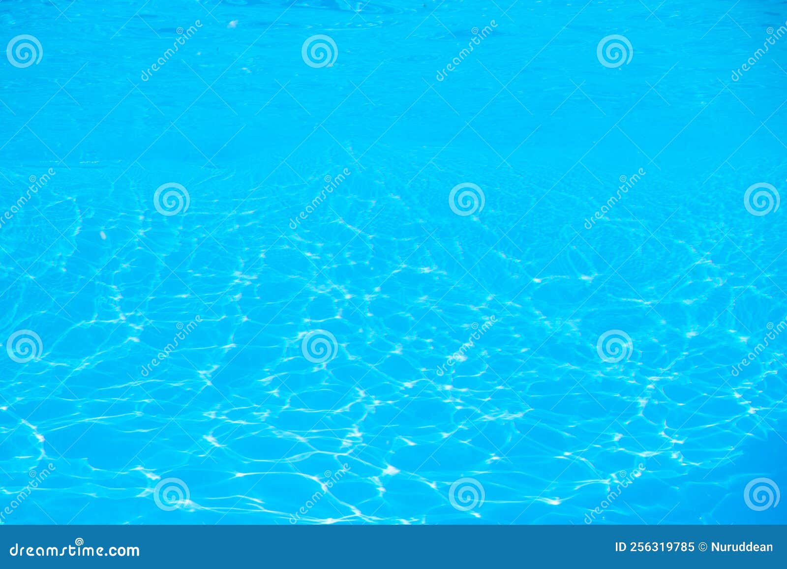 Blue Underwater Surface and Ripples, Natural Scene for Background Stock ...