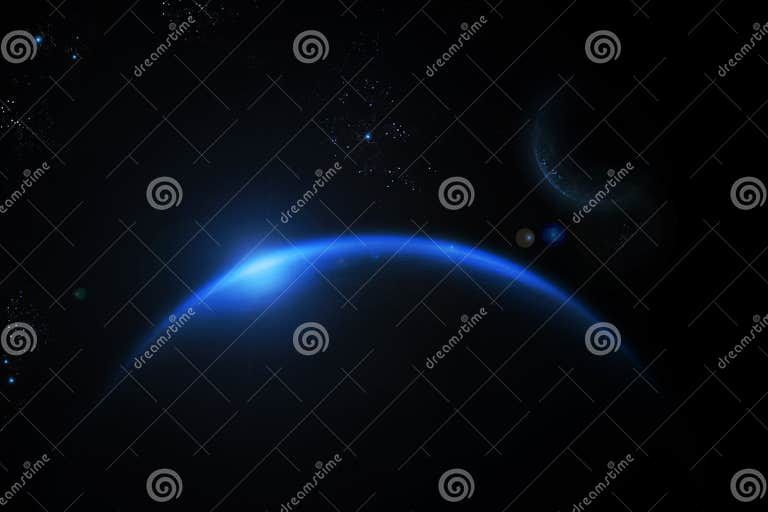 The blue universe stock image. Image of blue, wallpaper - 18898305