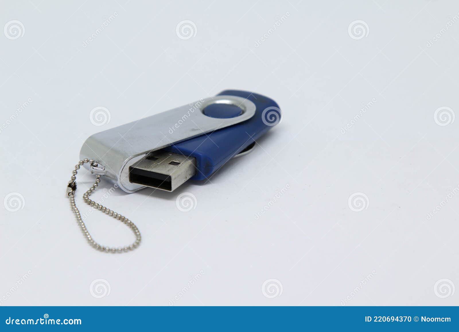 USB Flash Drive on White Background Stock Photo - Image of plastic ...