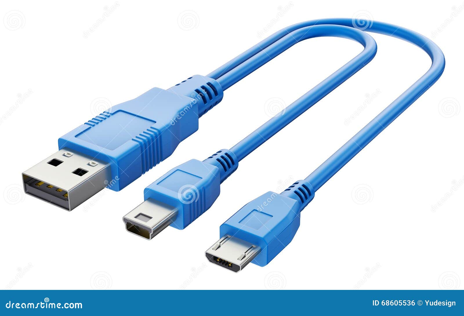 Blue USB plugs stock illustration. Illustration of plug - 68605536