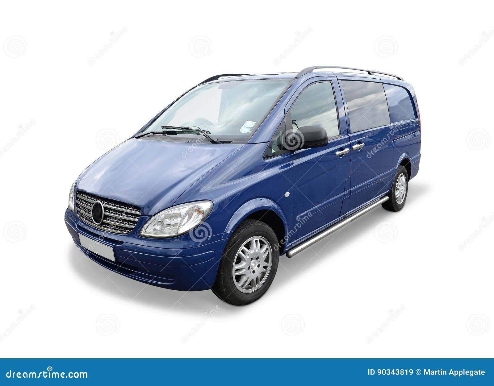 Blue van stock image. Image of view, copy, motoring, background - 90343819