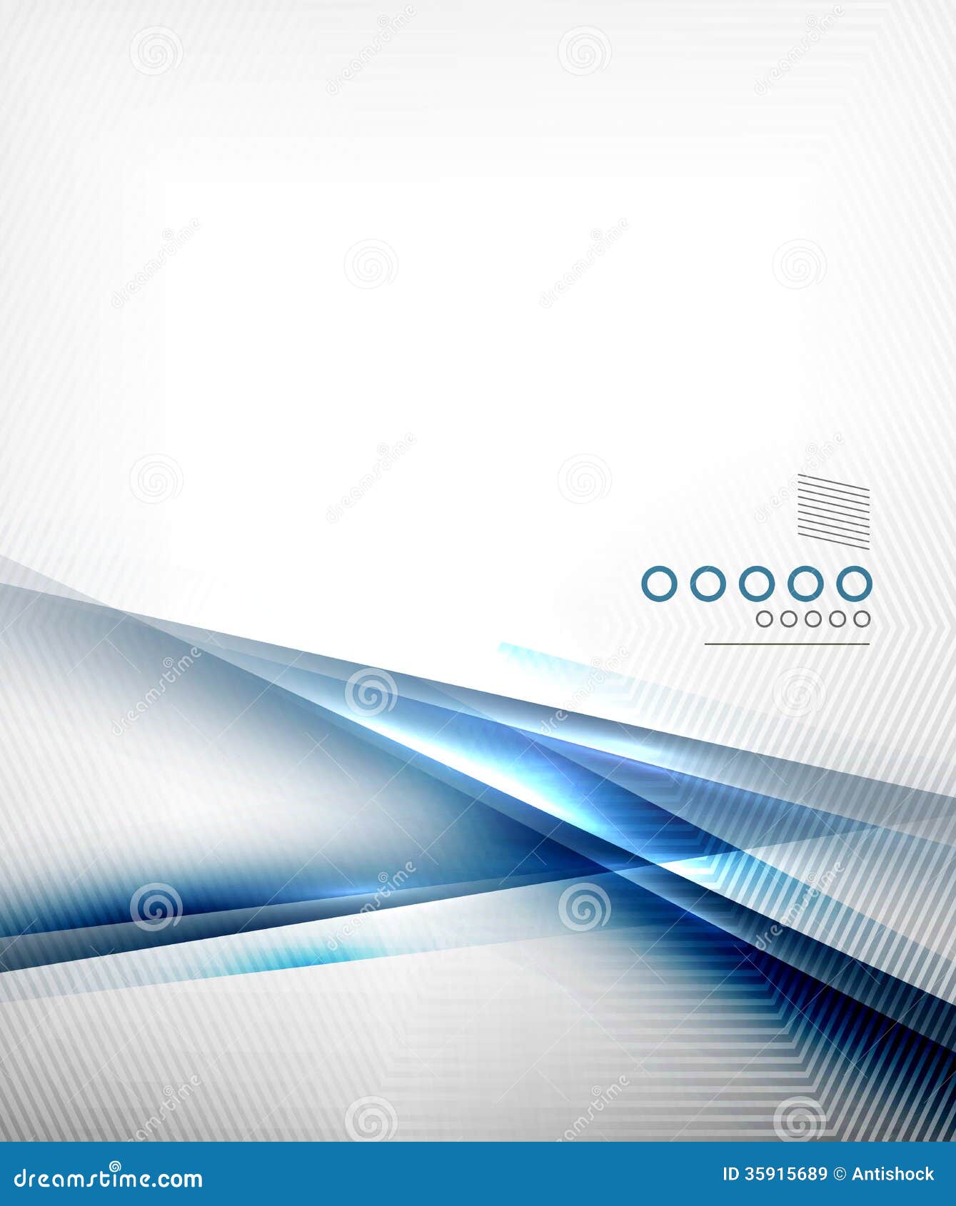 Blue Vector Blur Motion Lines Business Template Stock Vector ...