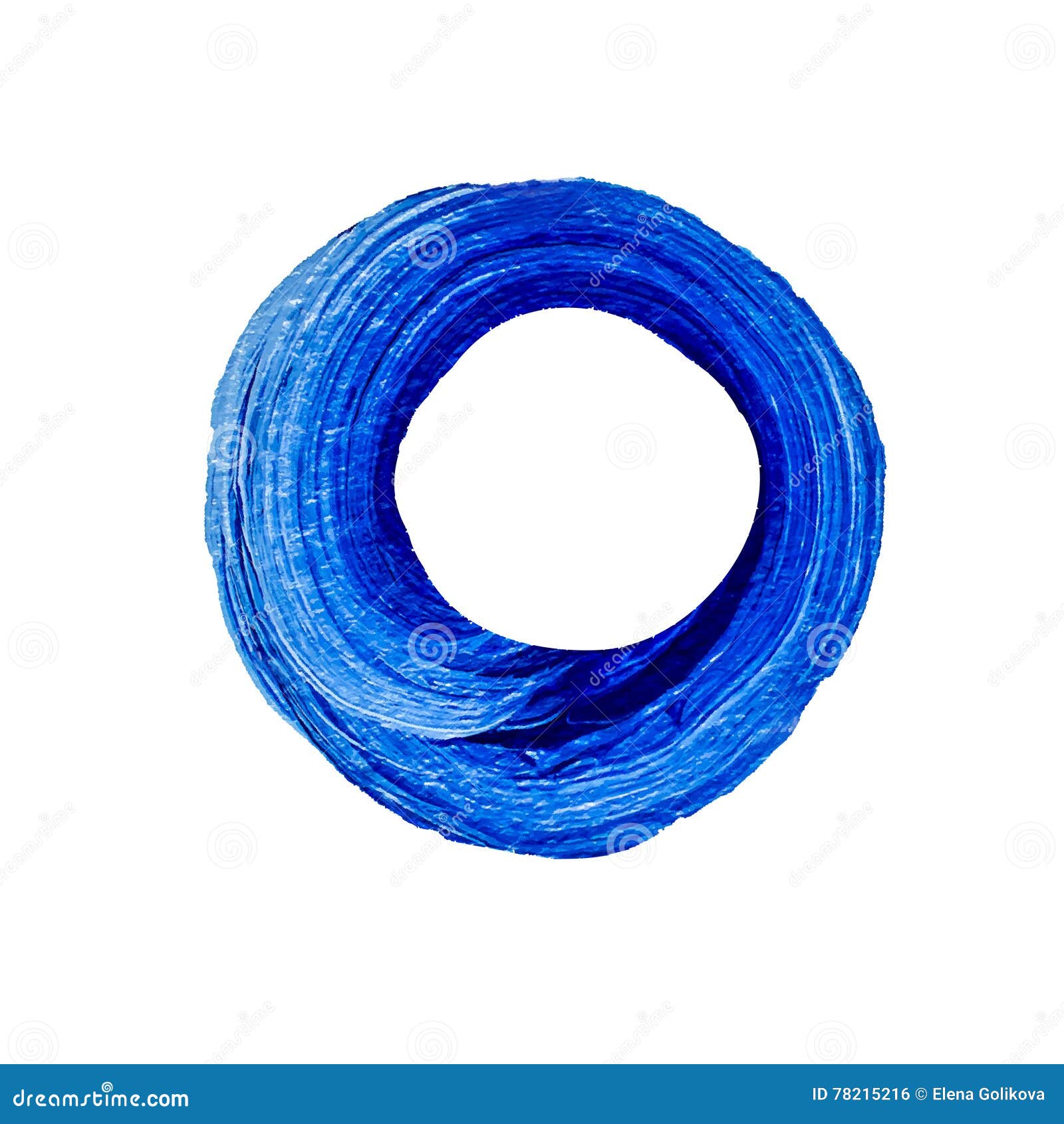 Blue vector circle stock vector. Illustration of graphic - 78215216