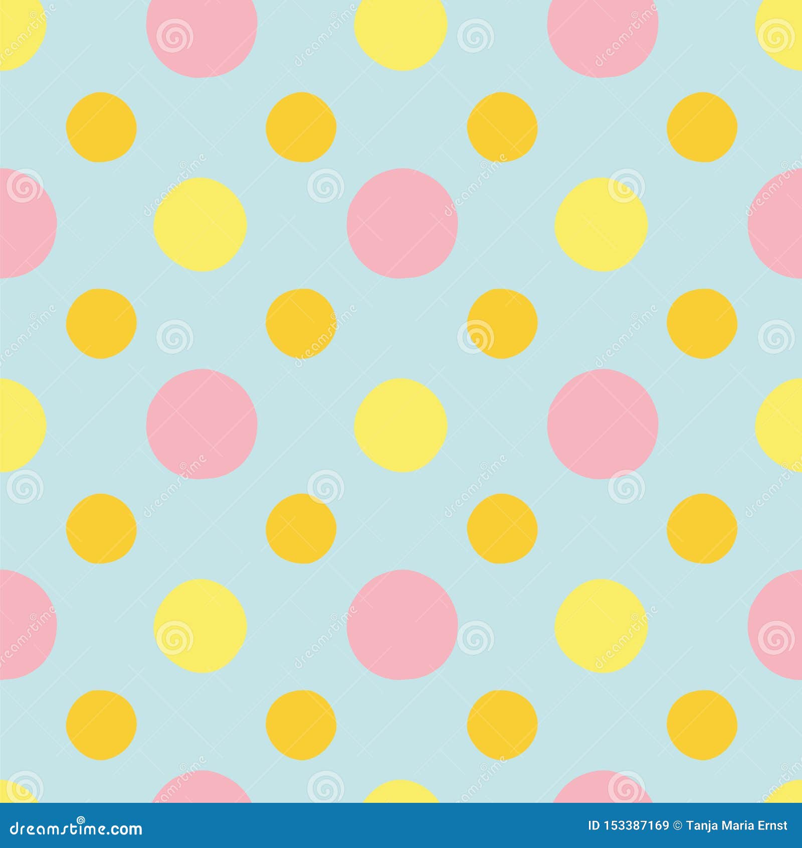 Blue pattern with dot. stock vector. Illustration of pastel - 153387169