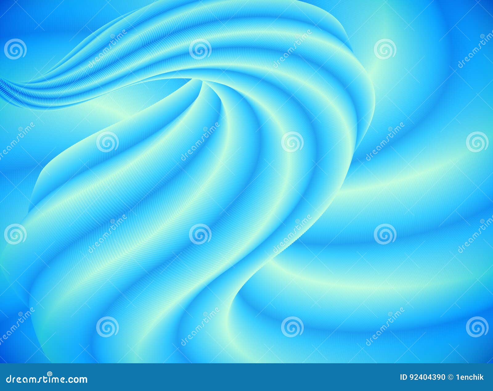Blue Vector Twisted Abstract Background Stock Vector - Illustration of ...