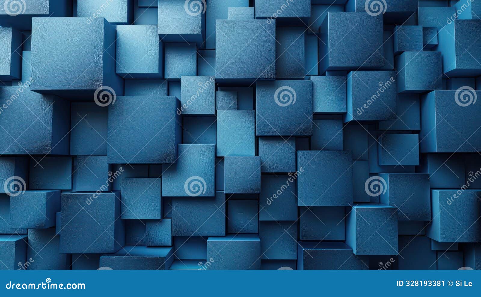 Blue Vertical Abstract Animation - Modern Seamless Loop 3D Render ...