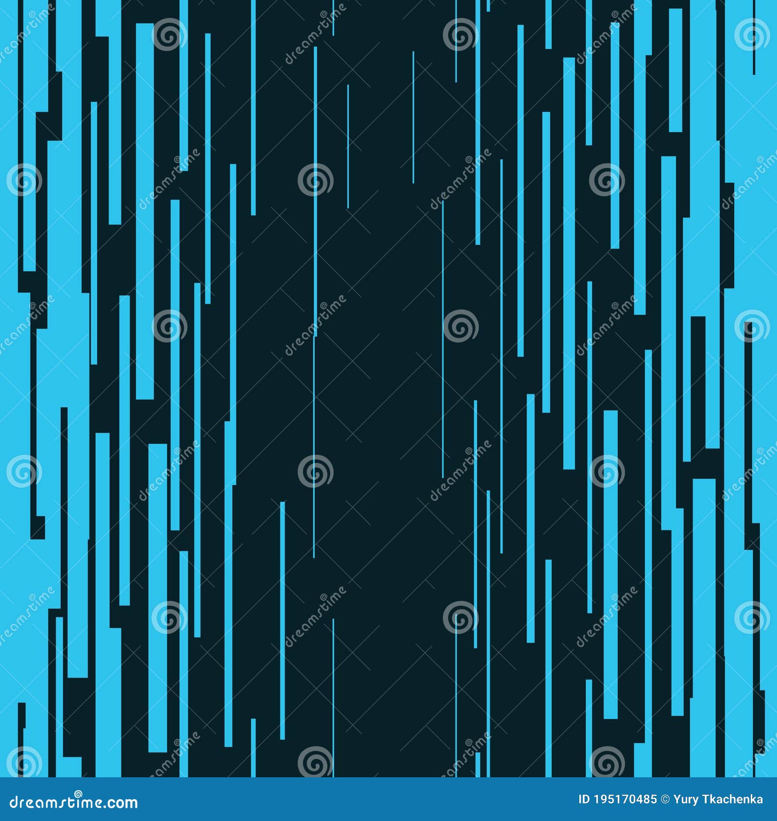 Blue Vertical Lines Seamless Pattern Stock Vector - Illustration of ...