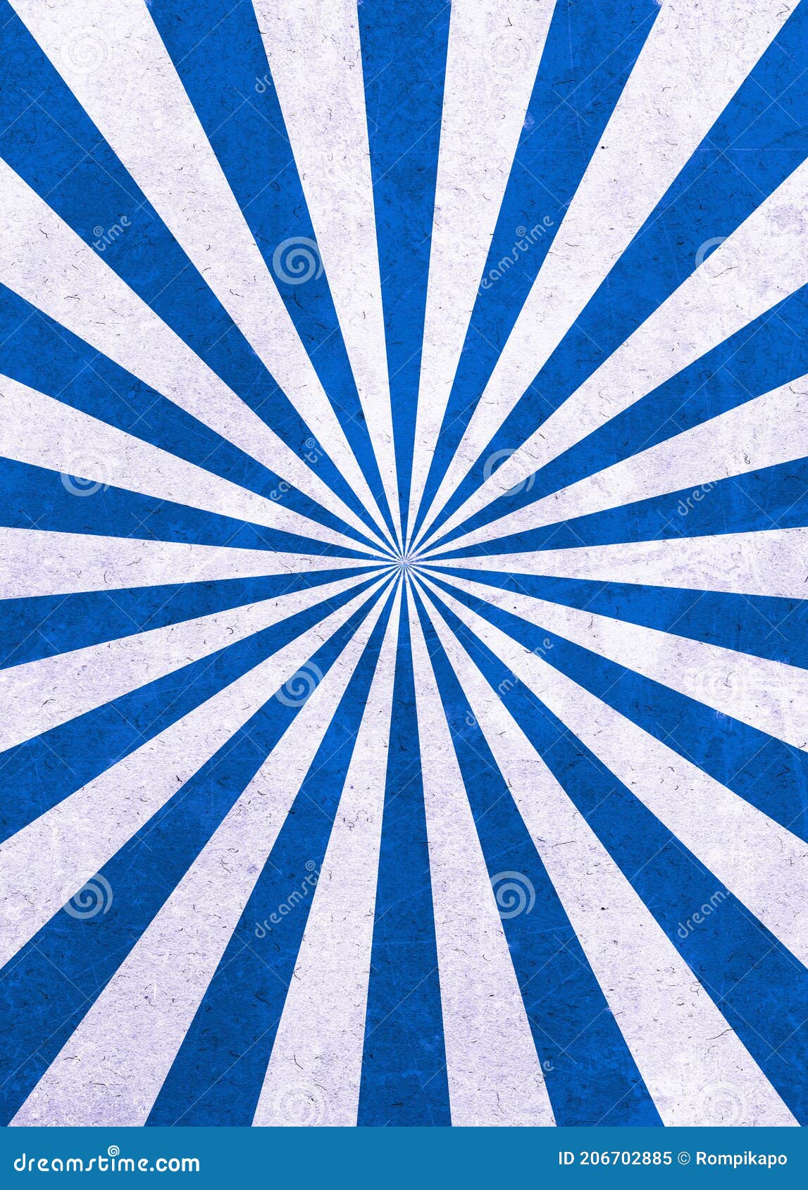 Blue Vintage Circus Rays Tent Sunburst Pattern Background Stock ...