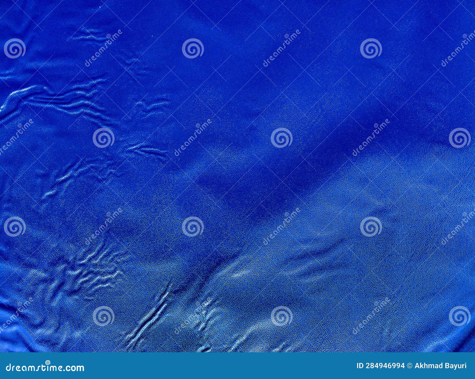 Blue Vinyl Plastic Rough Texture with Wrinkled Surface Stock Photo ...