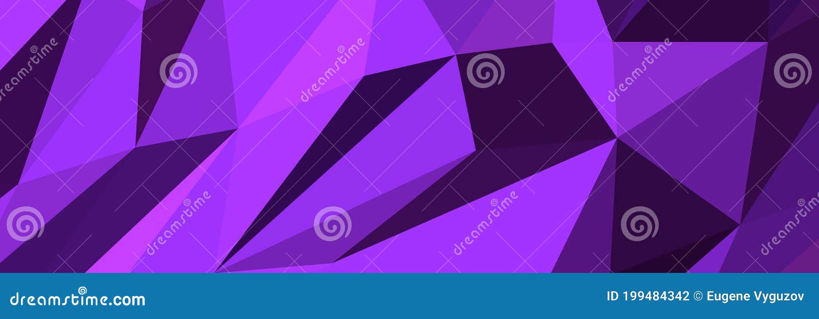 Blue Violet Abstract Background. Geometric Vector Illustration Stock ...