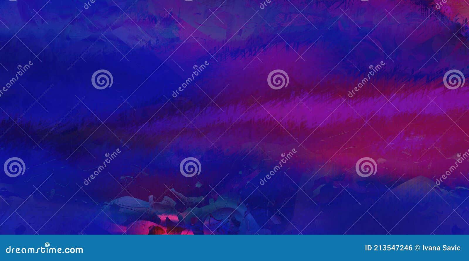 Blue Violet Blue Abstract Background with Texture, Geometric Triangles ...