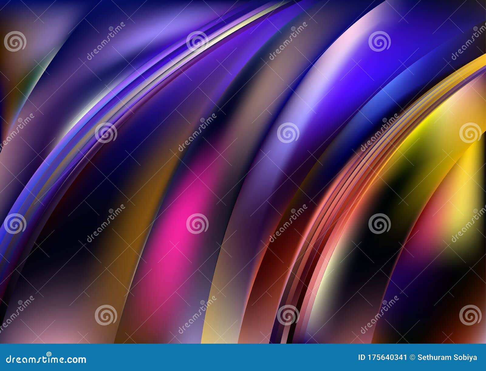 Blue Violet Concept Background Vector Illustration Design Stock Vector ...
