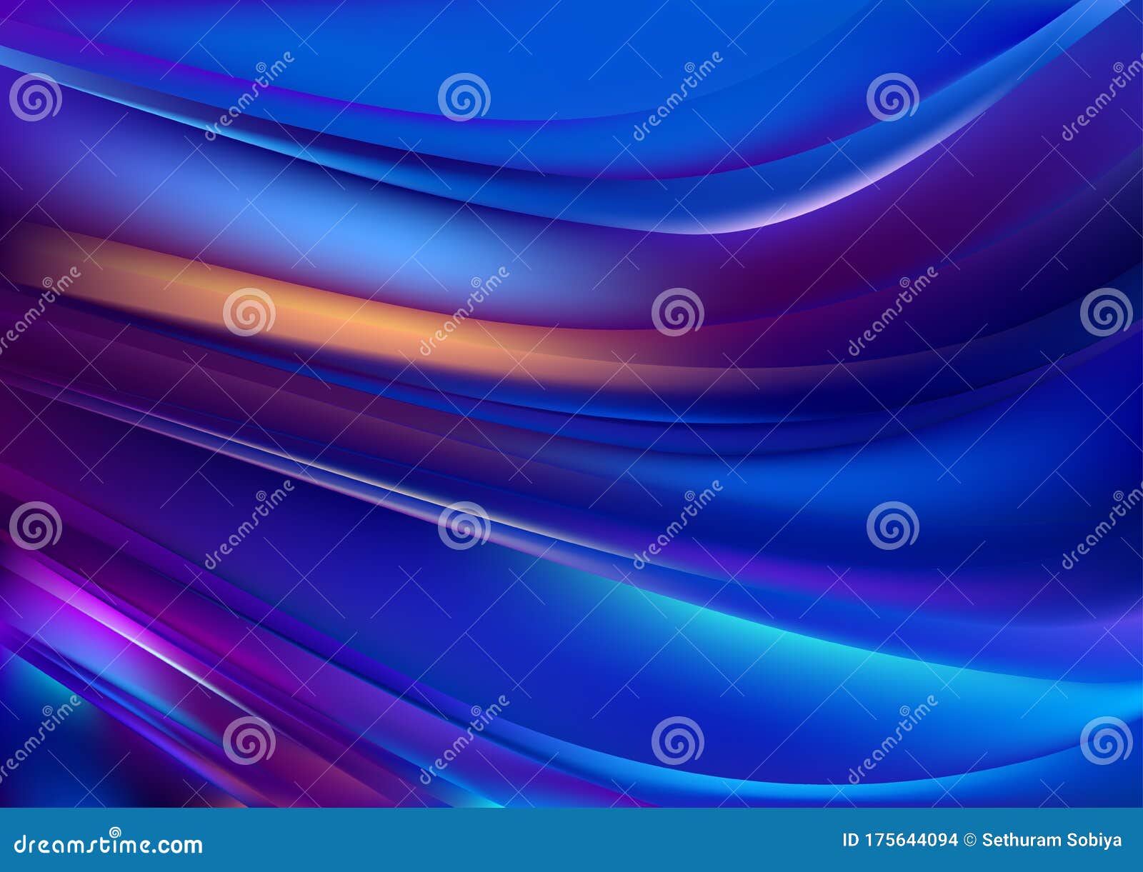 Blue Violet Dynamic Background Vector Illustration Design Stock Vector ...