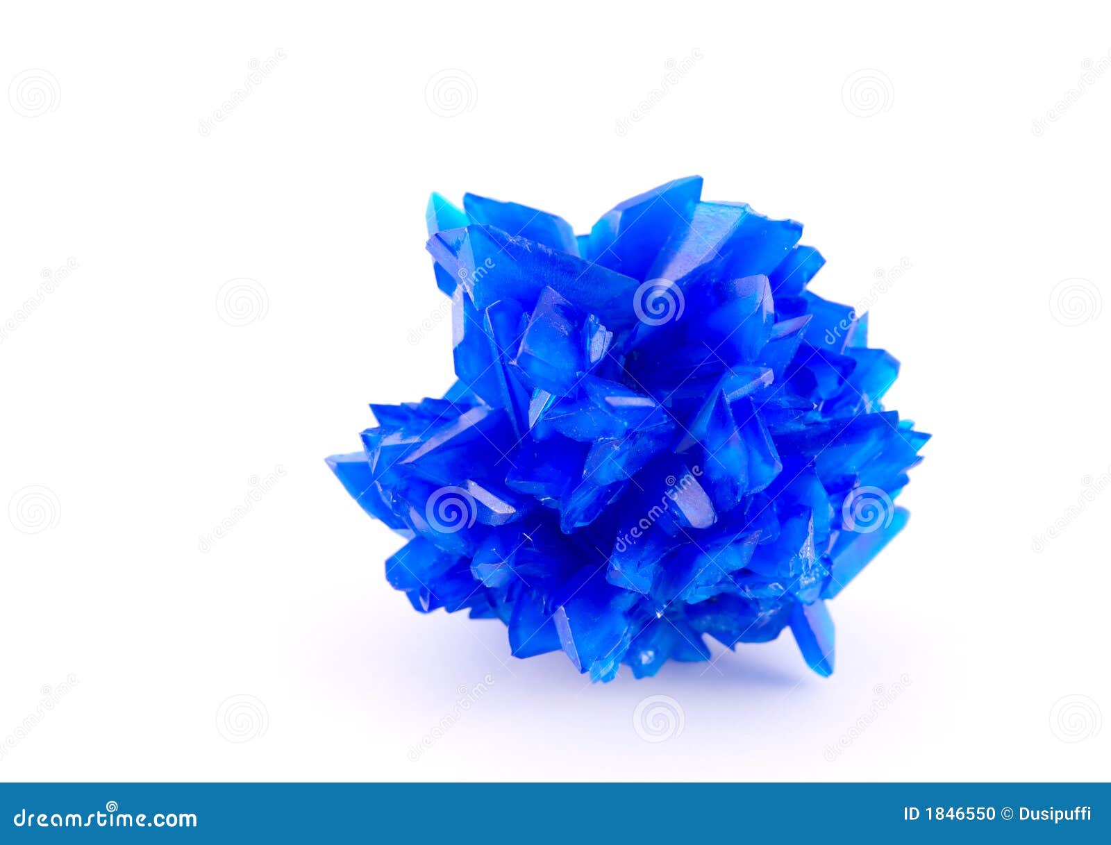 Blue Vitriol Crystals Copper Sulfate Background Royalty-Free Stock ...