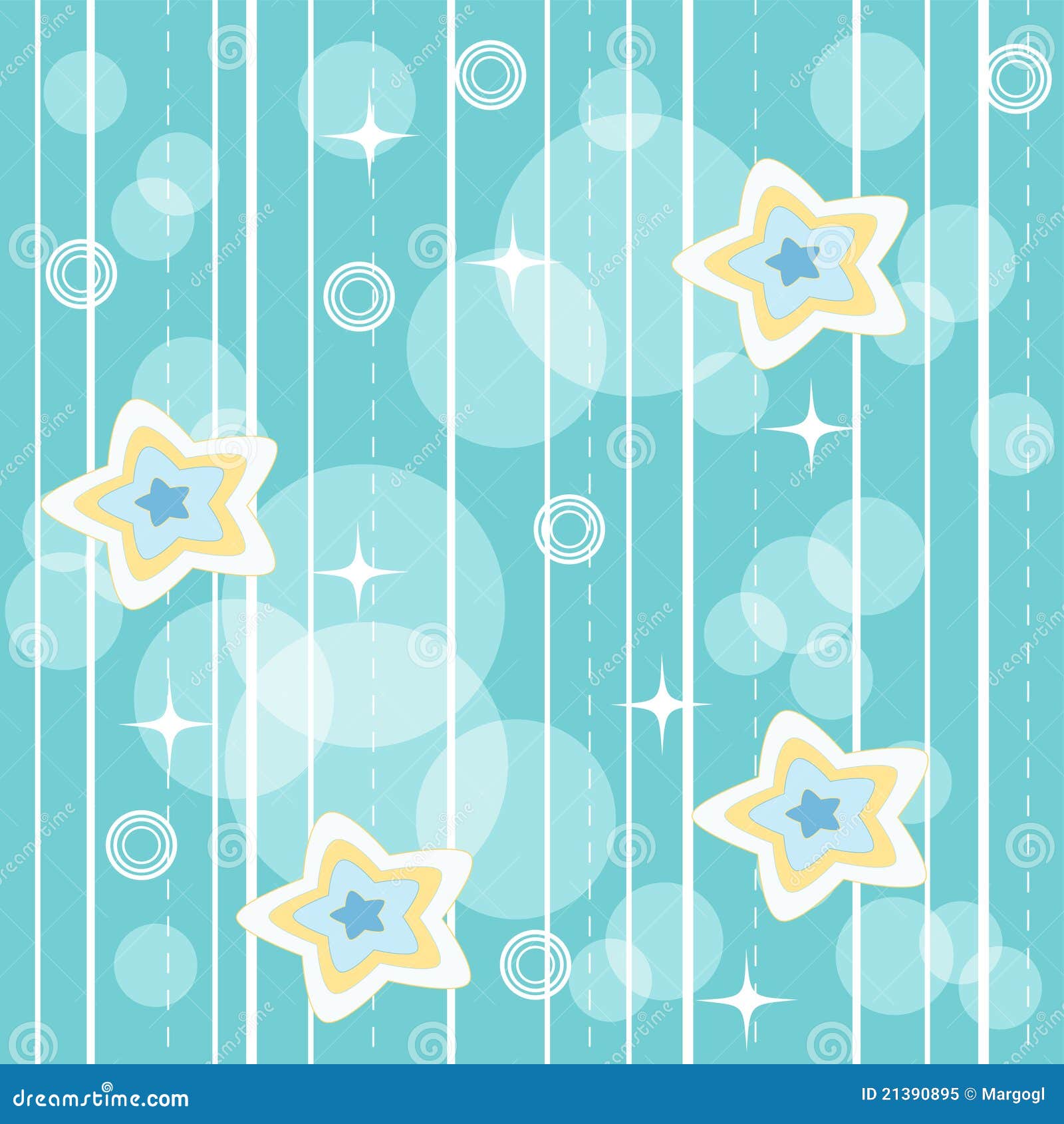 Blue vivid pattern. stock vector. Illustration of childhood - 21390895