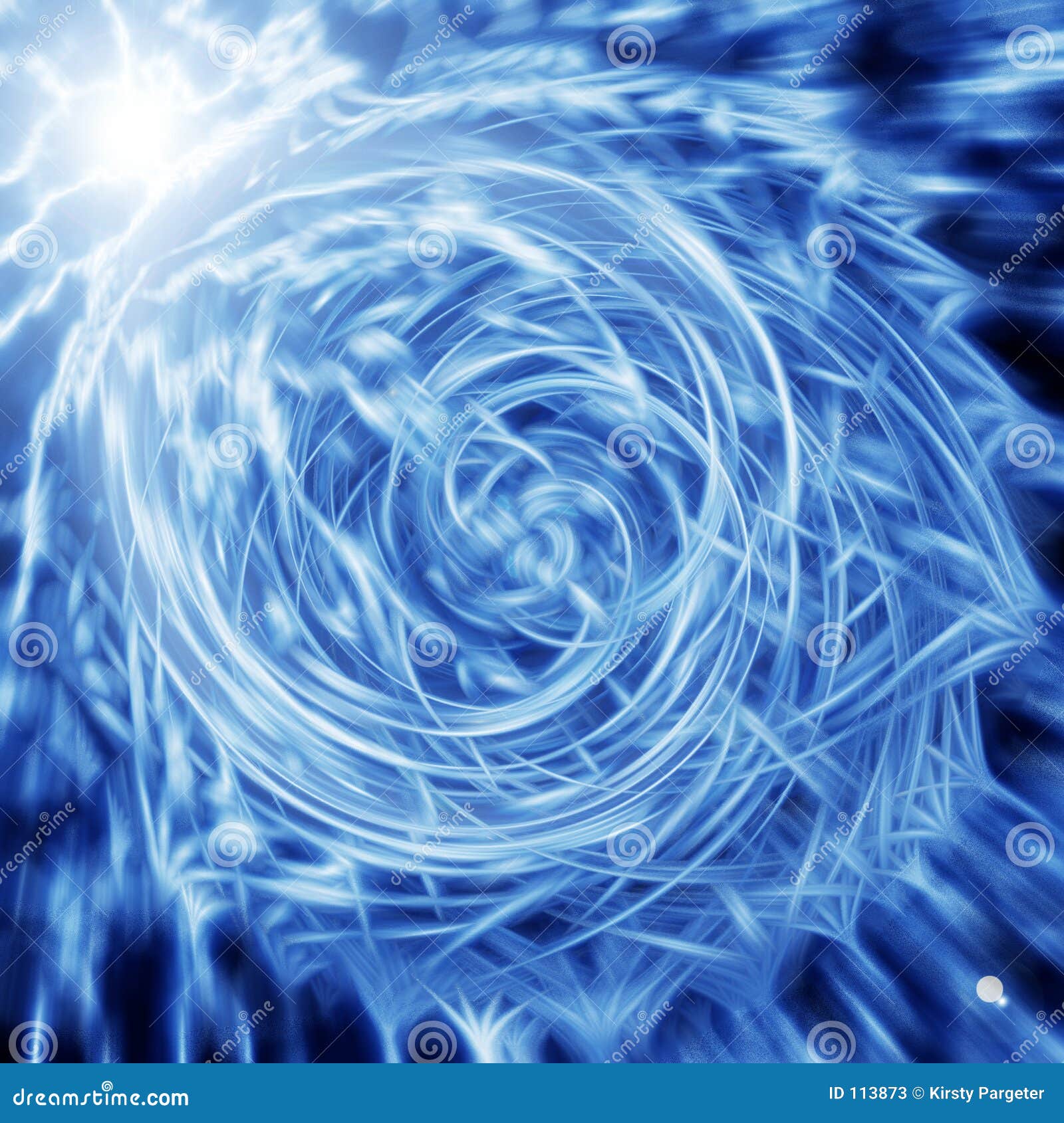 Blue vortex stock illustration. Illustration of background - 113873