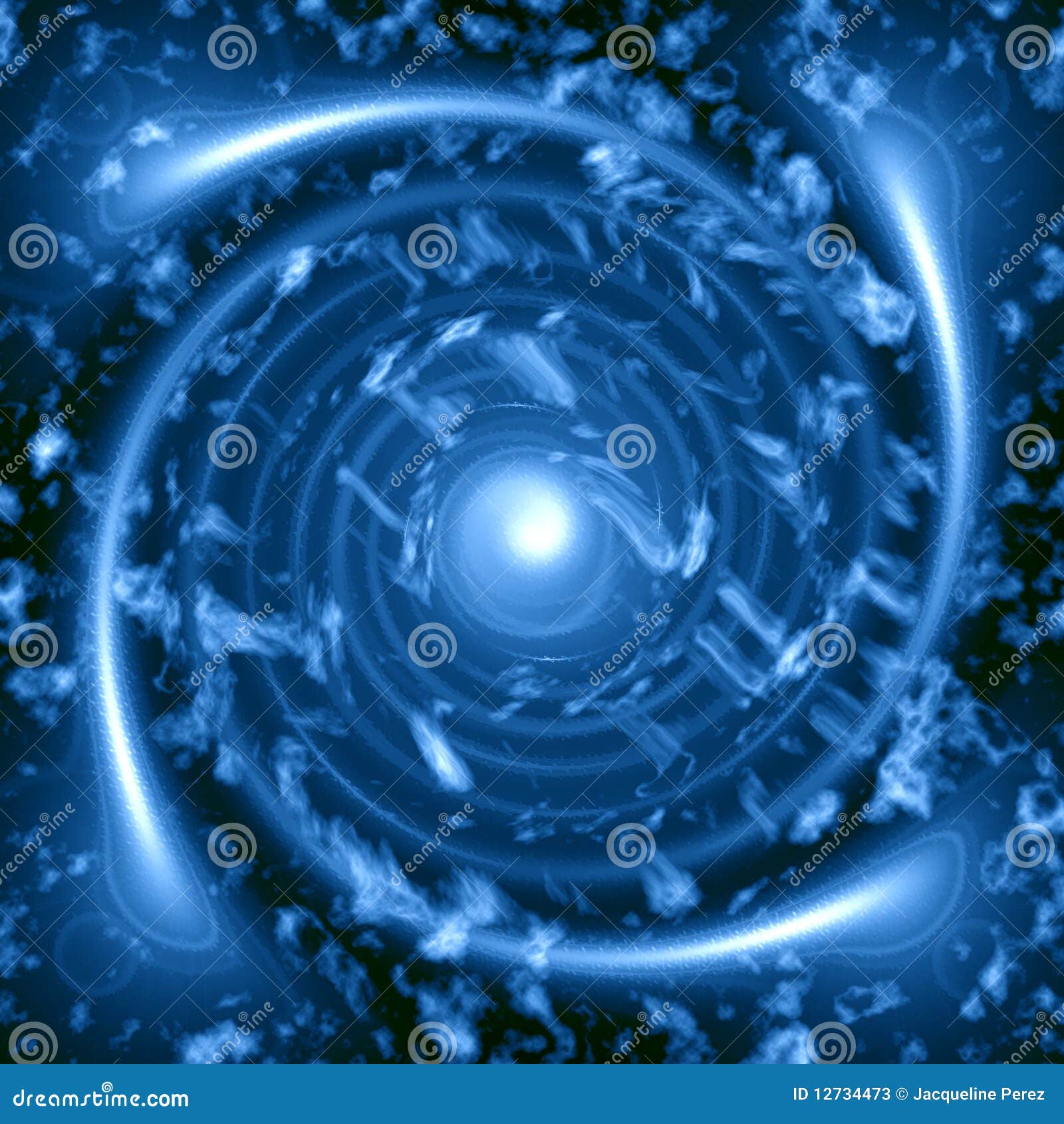 Red And Blue Vortex Animated Symbol Cartoon Vector | CartoonDealer.com ...