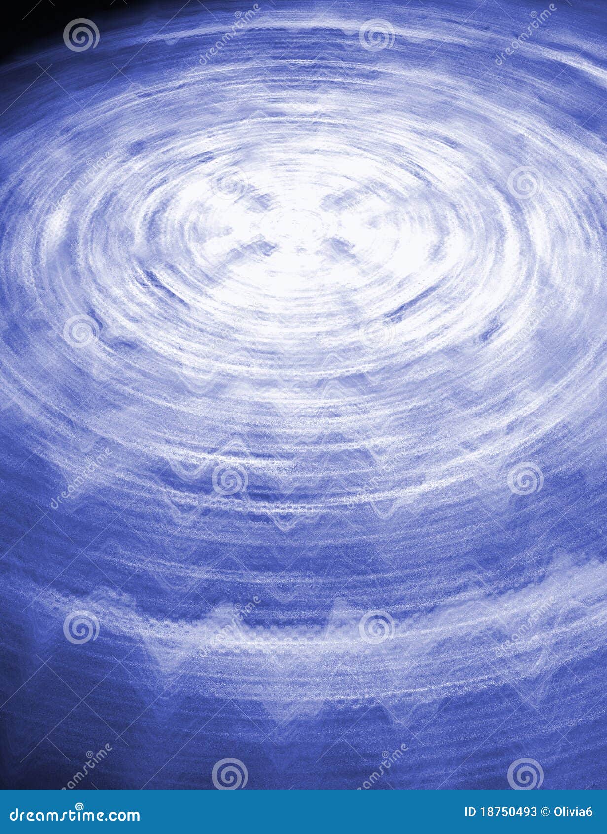 Blue vortex stock image. Image of brane, psychedelic - 18750493