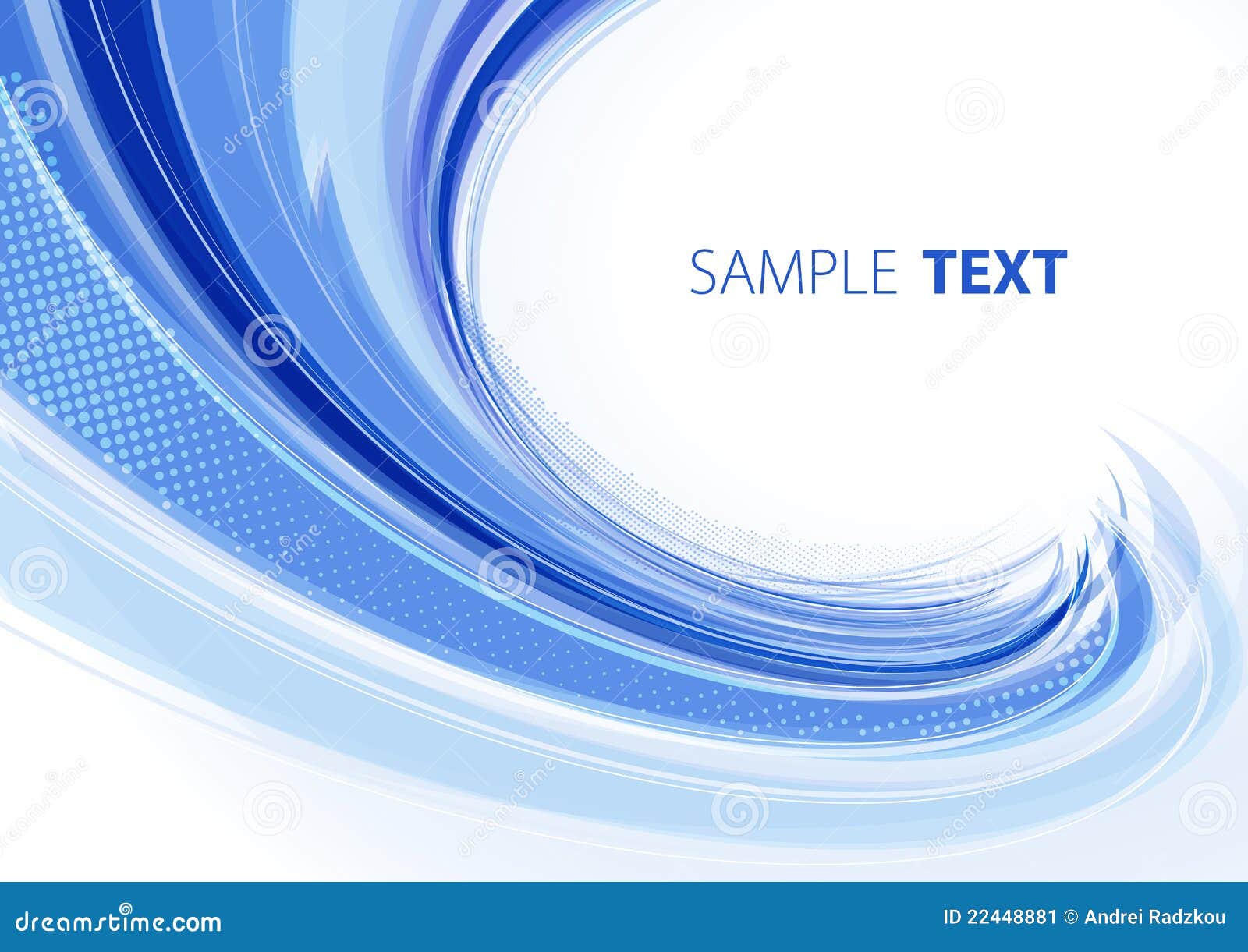 Blue vortex stock vector. Illustration of abstract, design - 22448881