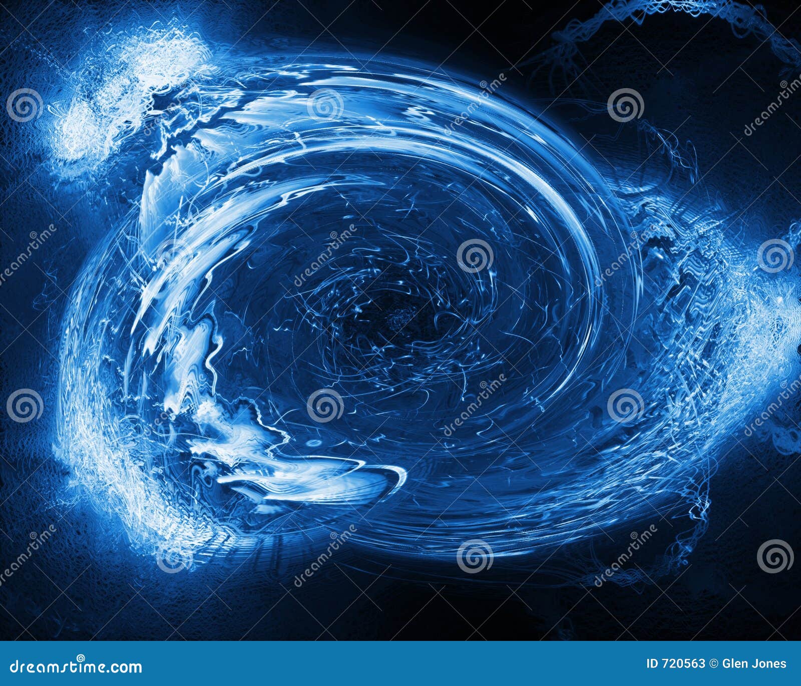 Blue Vortex Stock Photos - Image: 720563