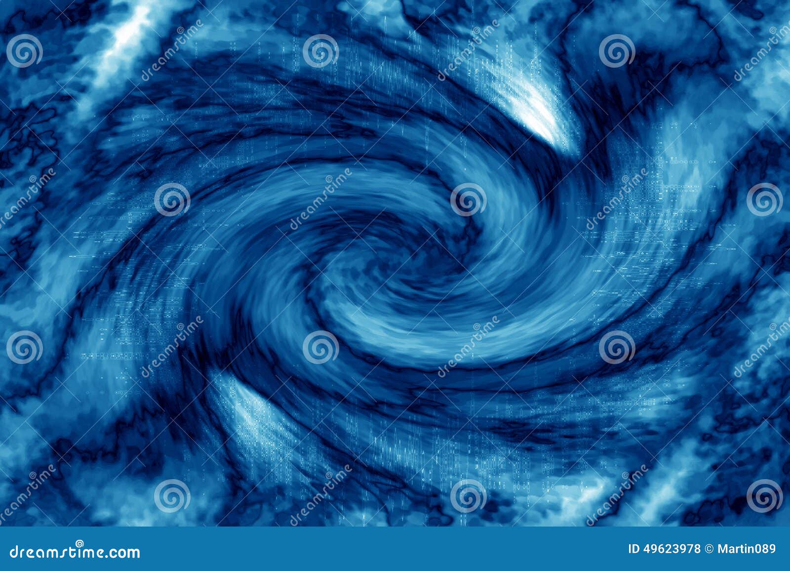 Red And Blue Vortex Animated Symbol Cartoon Vector | CartoonDealer.com ...