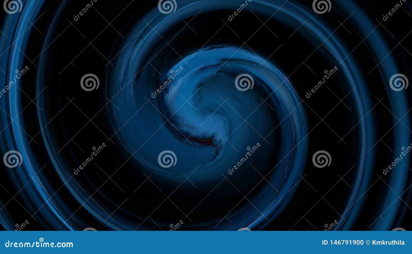 Blue Vortex Spiral Background Beautiful Elegant Illustration Graphic ...