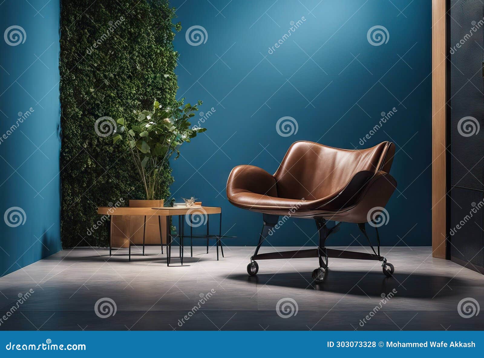 Blue Wall Background Stock PhotoBackgrounds Studio Workplace Studio ...