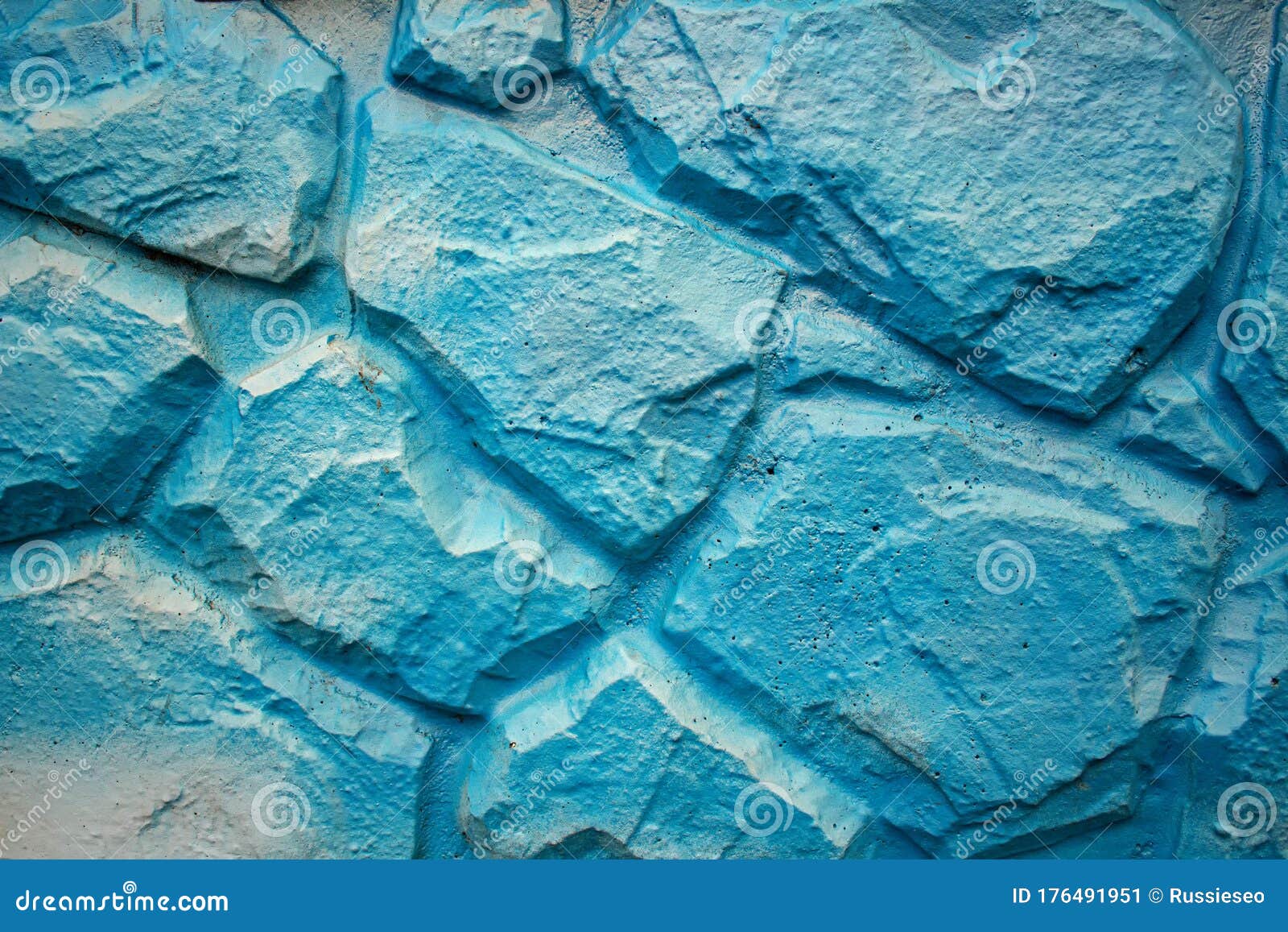 Blue stone surface stock image. Image of abstract, close - 176491951
