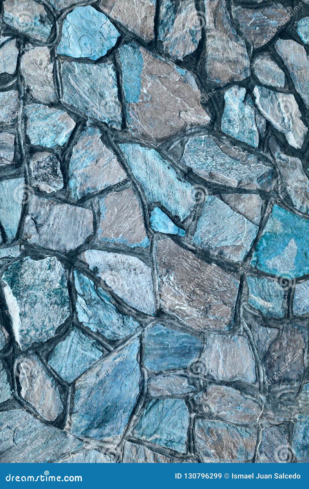 The Blue Wall Texture Pattern Stock Image - Image of vintage, abandoned ...