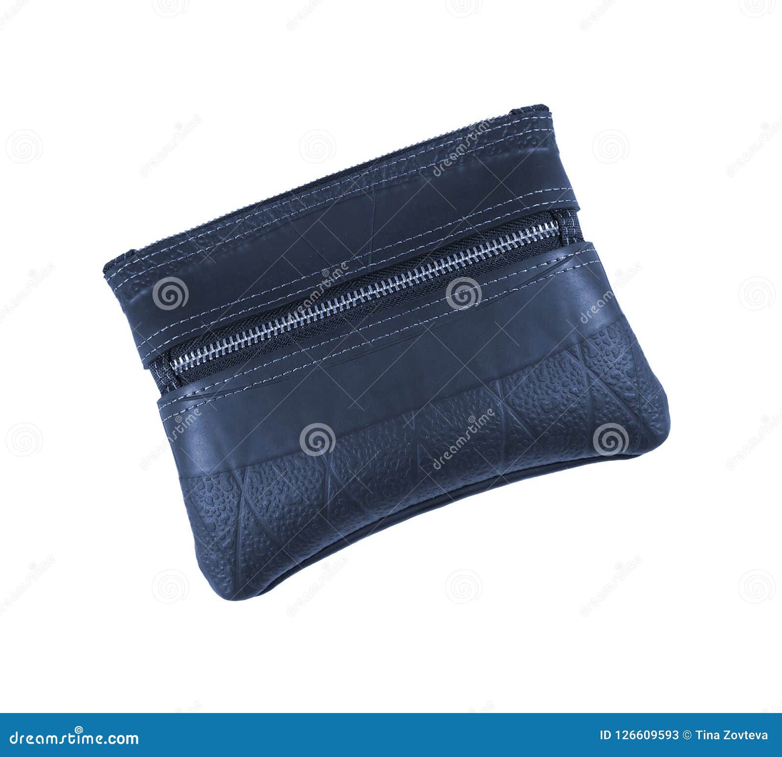 Blue wallet isolated stock image. Image of savings, commercial - 126609593